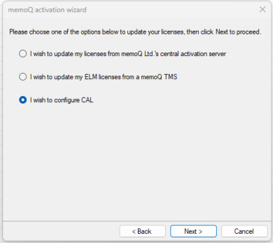 Use memoQ TMS cloud as a linguist